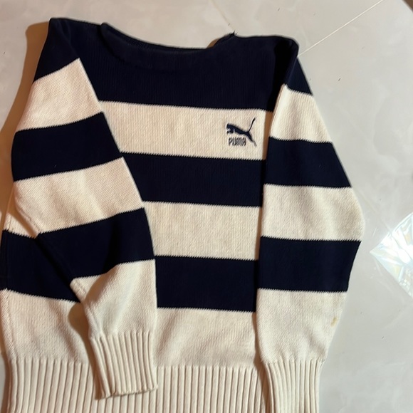 Puma | Sweaters | Puma Mens Striped Sweater | Poshmark